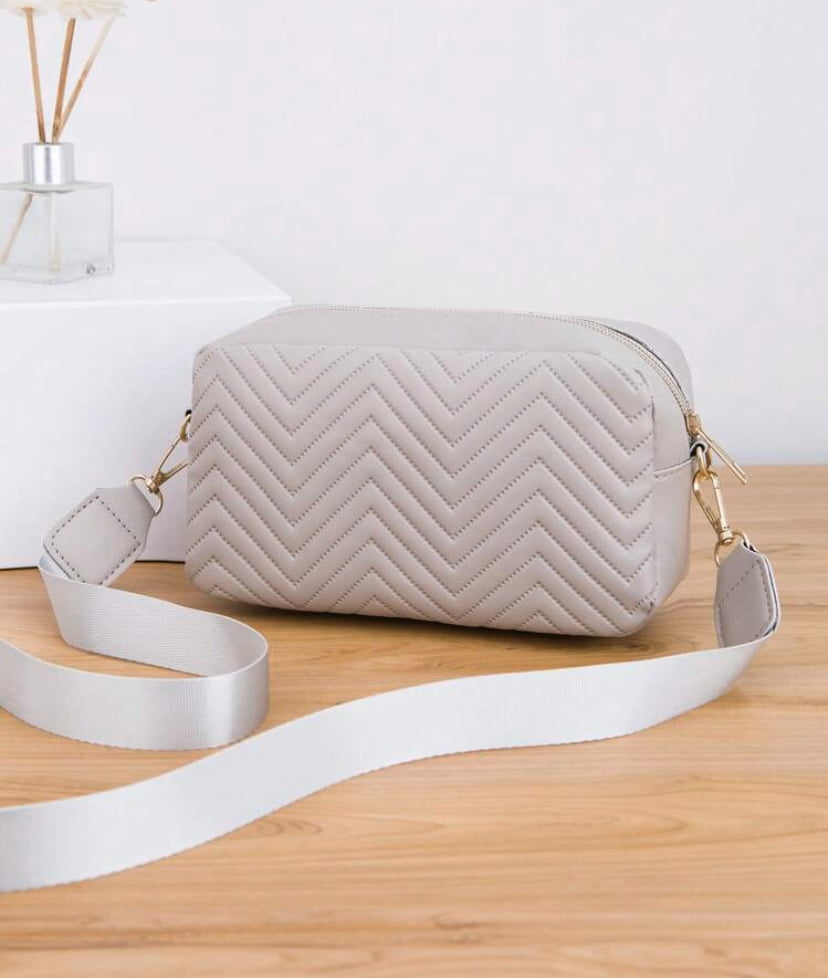 The Alicia Chevron Bag - Beefab Accessories