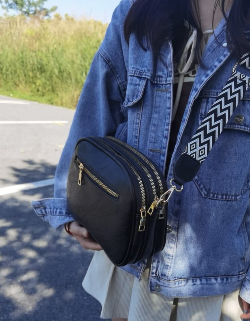 The Black Bianca Bag - Beefab Accessories
